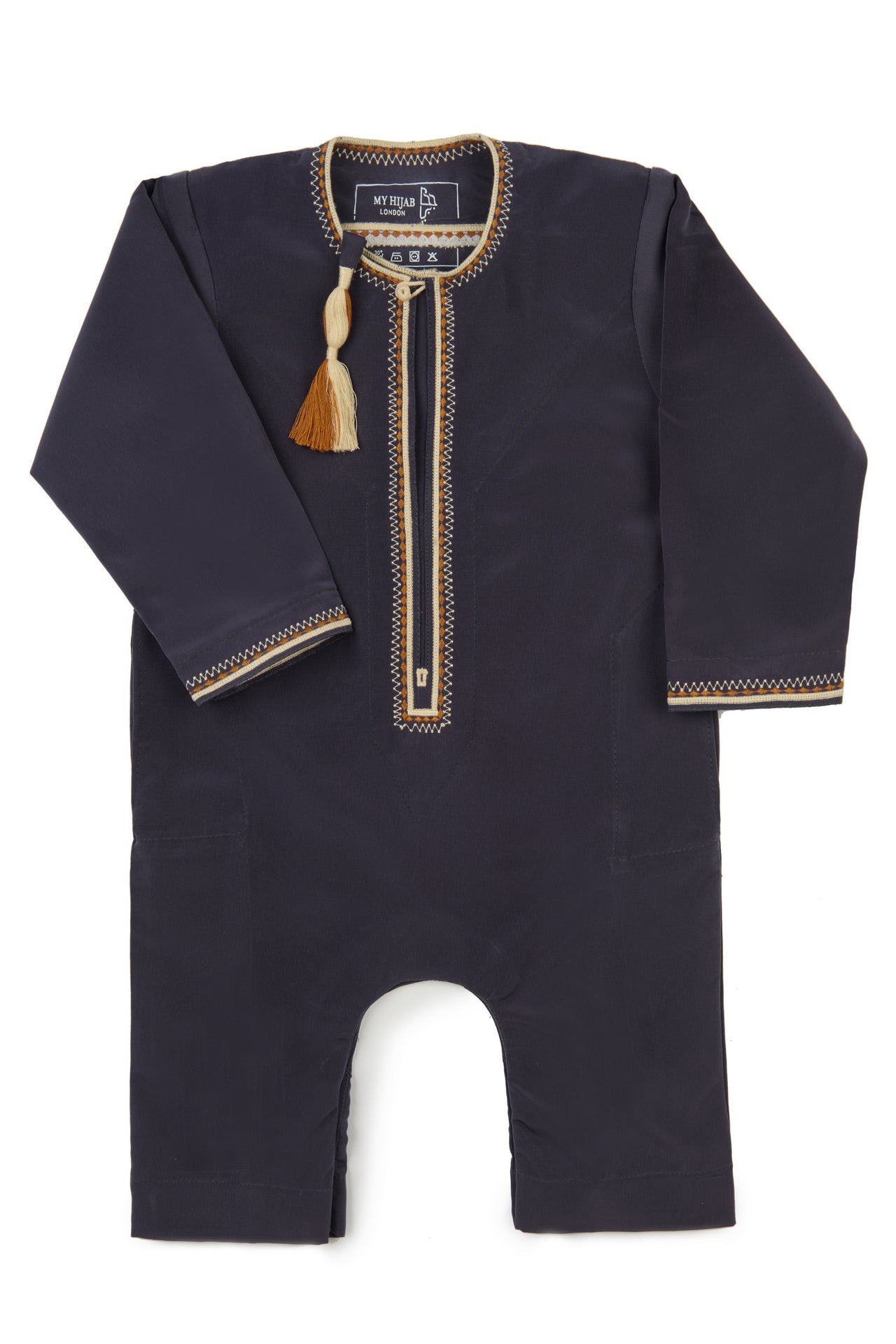 Baby Thobe - Charcoal – MyHijab London