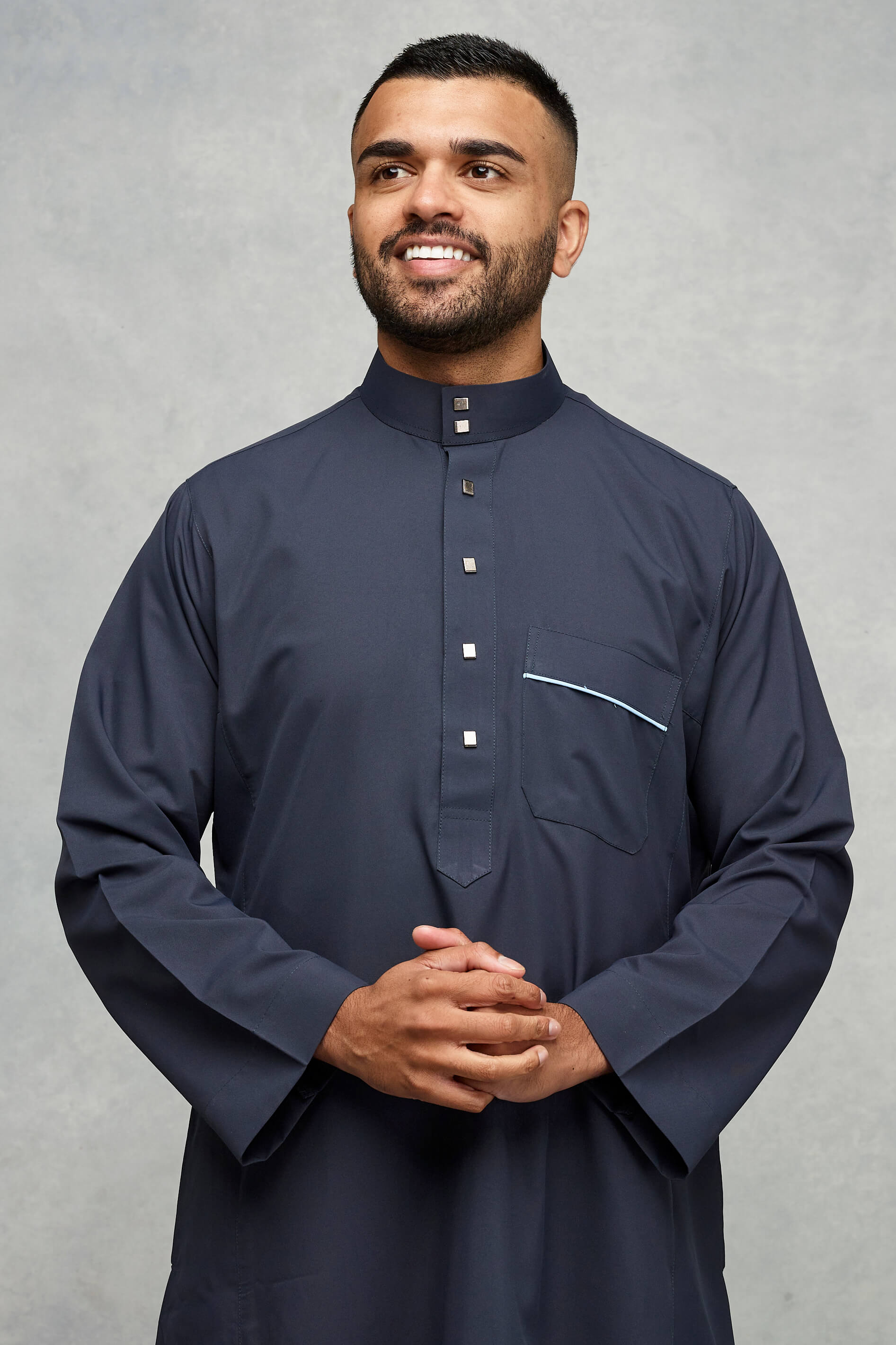 Shop Now Saudi Classic Charcoal Thobe & Jubba - MyHijab